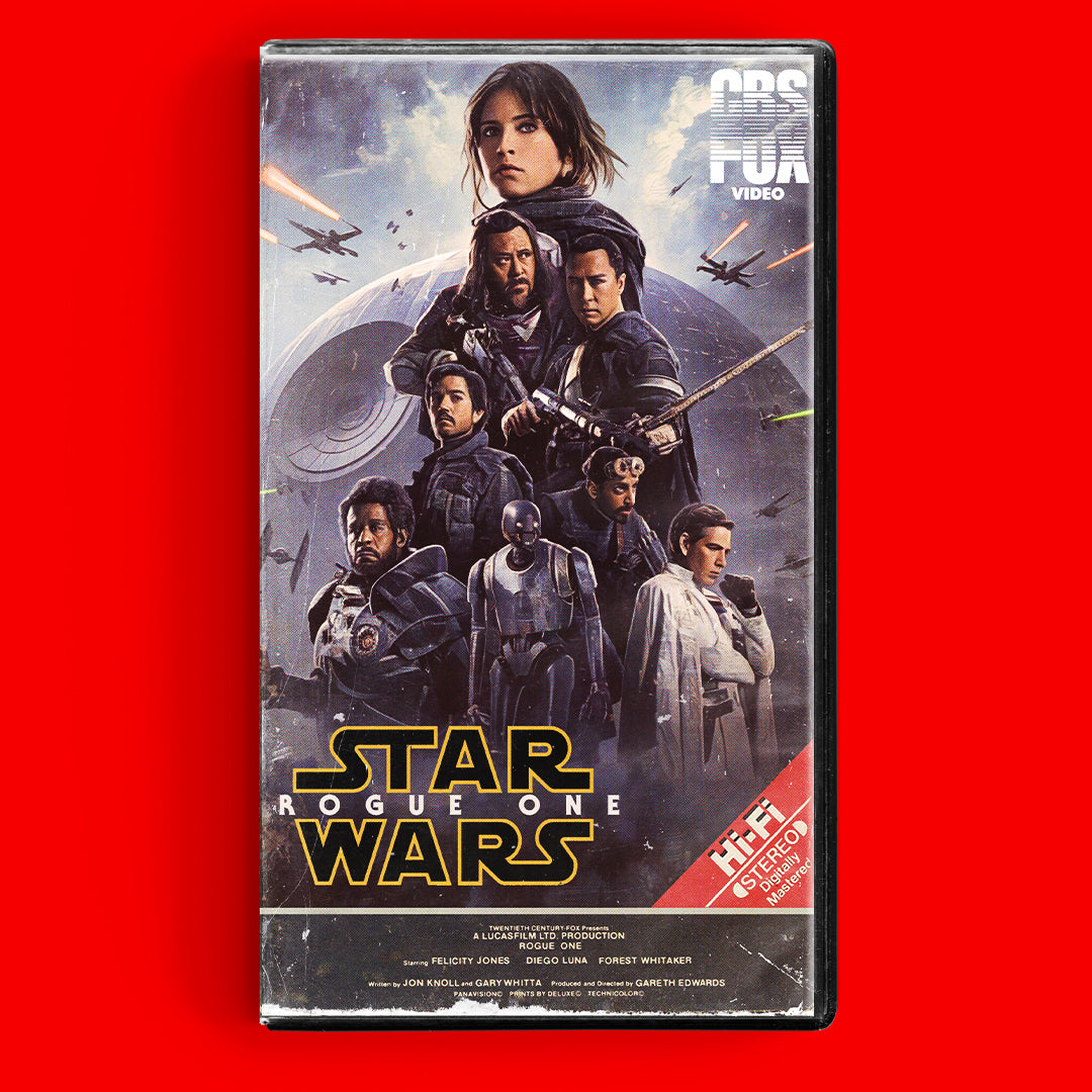 Rogue One VHS Artifact – Tape Rot Home Video
